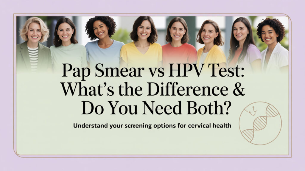Pap Smear vs HPV Test: What’s the Difference & Do You Need Both?